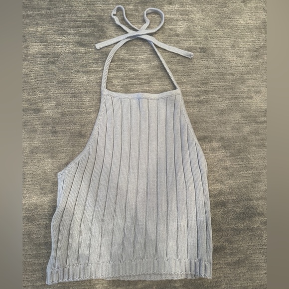 Brandy Melville | Tops | Brandy Melville Open Back Halter Top | Poshmark